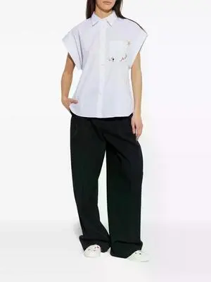 Paul Smith Floral Embroidered Shirt