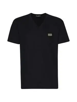 Dolce & Gabbana V Neck T-shirts For Men