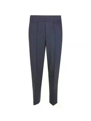 Herno Elasticated-waistband Tailored Trousers