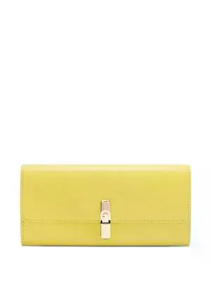 Furla Xl Textured Wallet - Yellow