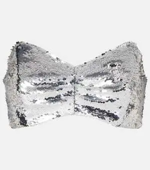 Simone Rocha Sequin Bandeau Top