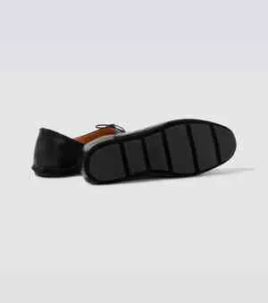 TOM FORD Bow-detail Leather Loafers