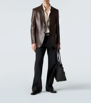 TOM FORD Bow-detail Leather Loafers