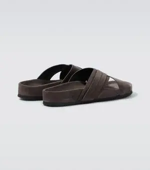 TOM FORD Suede Slides
