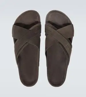TOM FORD Suede Slides