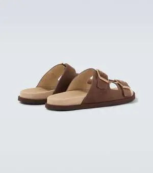 Brunello Cucinelli Suede Sandals