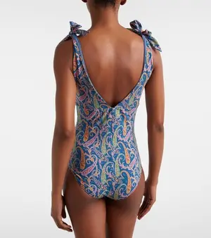 Etro Paisley Print Swimsuit