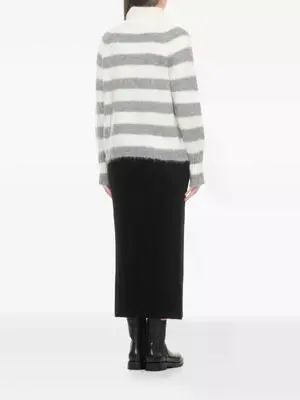 Antonelli Firenze Striped Roll-neck Sweater