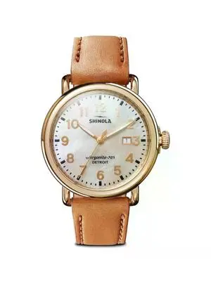 Shinola Runwell 41mm Watch - White