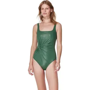 GOTTEX Square Neck One Piece - Green