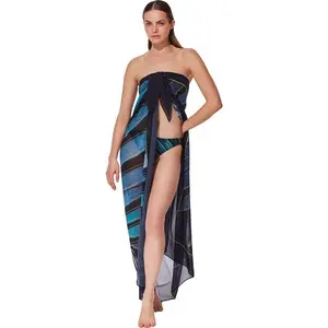 GOTTEX Willow Pareo Black-blue