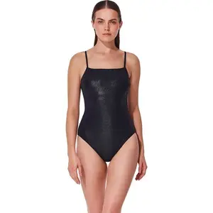 GOTTEX Back Bow One-Piece Black