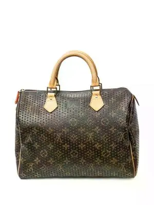 LOUIS VUITTON 2006 Speedy 30 Tote Bag - Brown