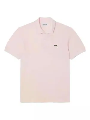Lacoste Embroidered-logo Polo Shirt - Pink