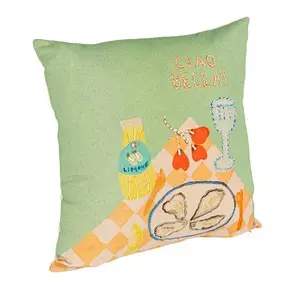 STORIED HOME Ciao Bella Tablescape Pillow