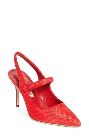 Manolo Blahnik Elastic Pumps