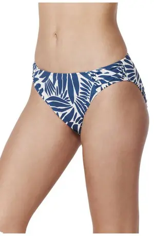 GOTTEX Comeback Mid-rise Bikini Bottom - Petrol-white