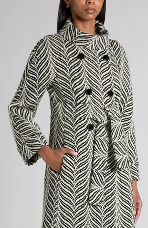 Valentino Garavani Fauve Wool-blend Coat