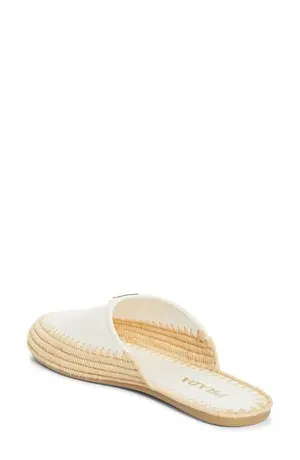 Prada Sabot Raffia Mule - Avorio