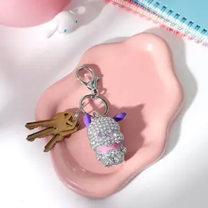 HELLO KITTY Pochacco Pavé Keychain Bag Charm