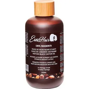 EVASHAIR Haitian Black Castor Oil - Brown