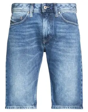 DIESEL® Cotton Denim Shorts