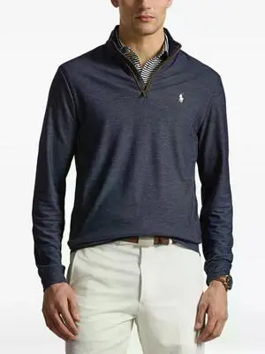 Rlx Ralph Lauren Long-sleeved Zip Sweater - Blue