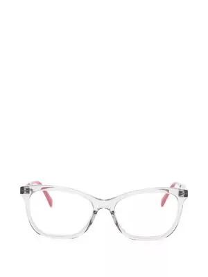 Gucci Stripe Frame Eyeglasses - Grey