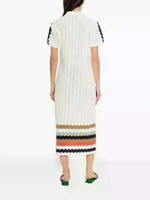 Paul Smith Striped-pattern Midi Dress