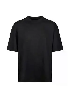 DONDUP Crew Neck Short Sleeve T-shirt - Black