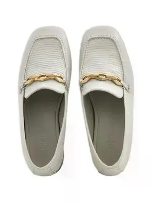 JIMMY CHOO Diamond Tilda Loafers - White