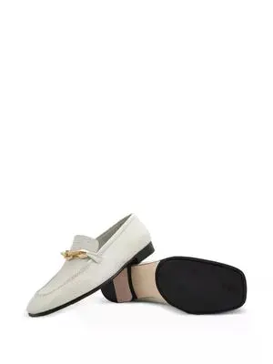 JIMMY CHOO Diamond Tilda Loafers - White
