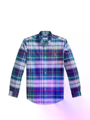 Polo Ralph Lauren Plaid Embroidered Shirt - Green