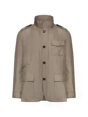 MOORER Button Pocket Jacket