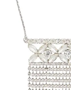 TWINSET Crystal And Fringe Necklace