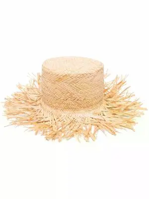 Red Valentino Straw Hat - Neutrals