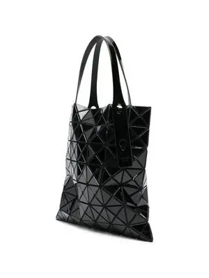 Issey Miyake Geometric-pattern Tote - Black