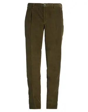 Incotex Cotton Elastane Corduroy Pants - Green