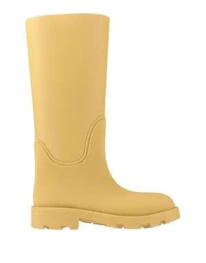 Burberry Rubber Rain Boots - Brown