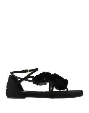CastaÑer Textile And Leather Espadrille Sandals