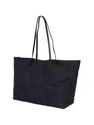 Fendi Zucchino Monogram Top Handle Tote Bag