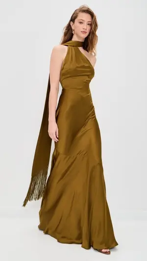 Retrofete Kelsa Maxi Dress - Ochre
