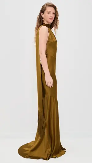 Retrofete Kelsa Maxi Dress - Ochre