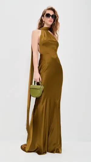 Retrofete Kelsa Maxi Dress - Ochre