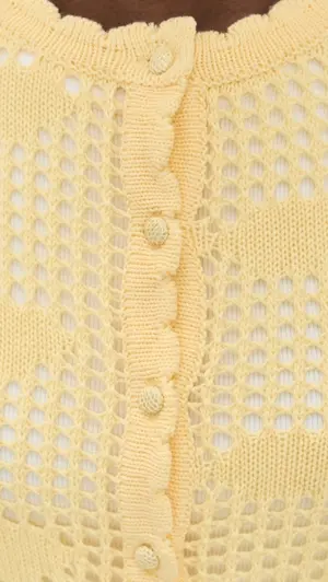 BAILEY ROSE Crochet Cardigan