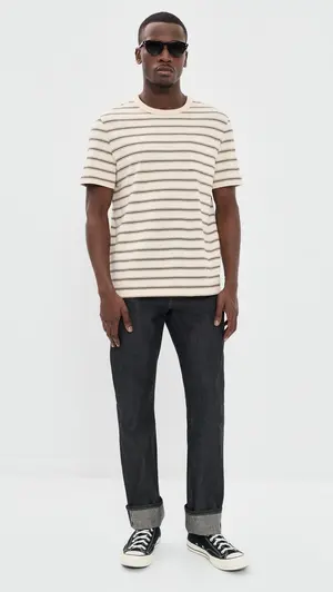 Naked & Famous Denim True Guy Hemp Blend Selvedge Jeans - Indigo