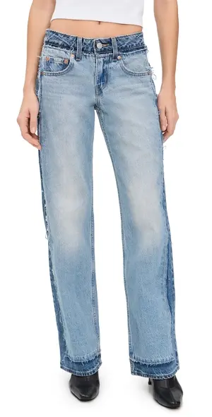 LEVI'S Low Loose Deconstructed Jeans