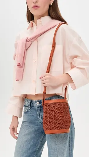 Binge Knitting Ximena Bucket Bag