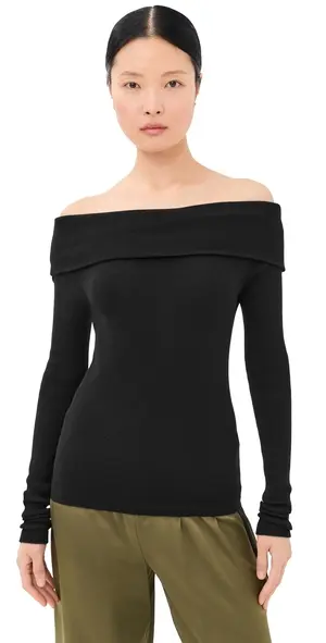LISA YANG Claudina Off-shoulder Top