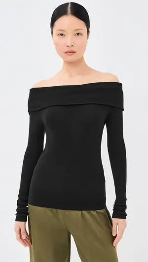 LISA YANG Claudina Off-shoulder Top